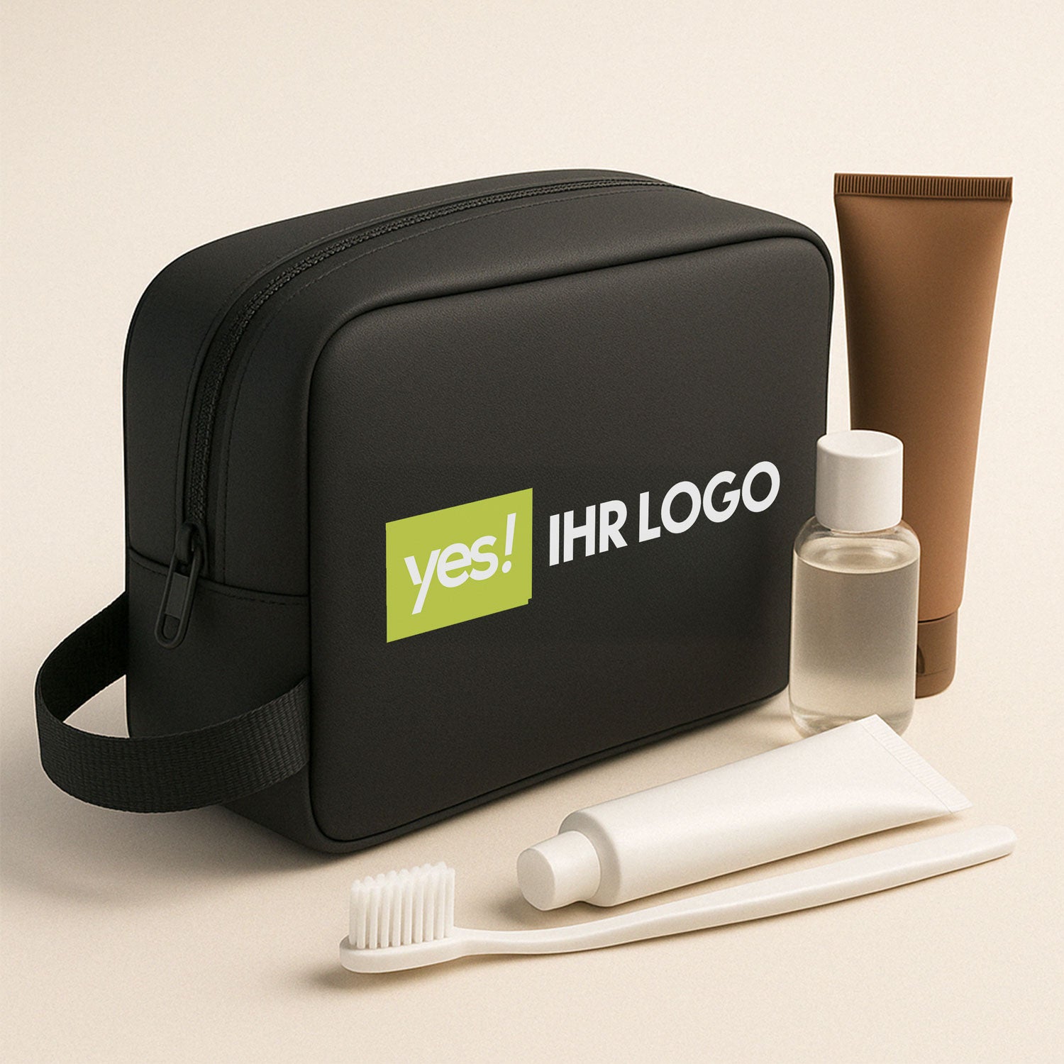 Personalisierbare Wasch- & Hygienetasche "FRESH KIT" – Yes Piece